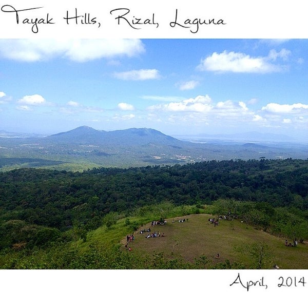 Photos at Tayak Hill, Rizal, Laguna