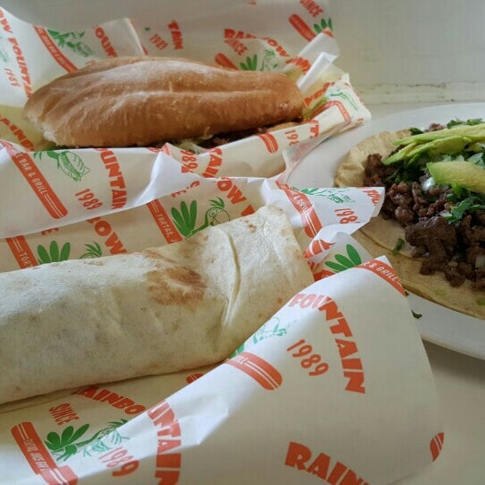 Rainbow Fountain Tortas - 4 tips