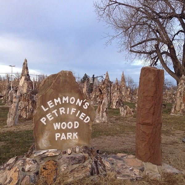 Petrified Wood Park & Museum - Sculpture Garden in Lemmon