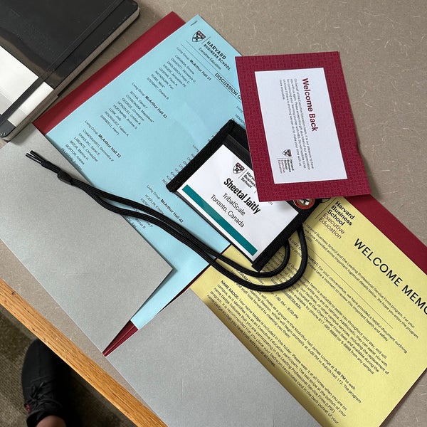 Harvard Acceptance Letter Envelope