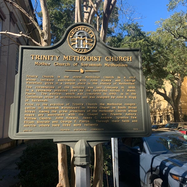 Trinity United Methodist Church - Historic District-North - Savannah, GA