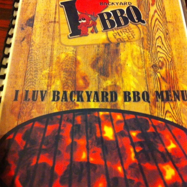 I Love Backyard BBQ - BBQ Joint in Malay