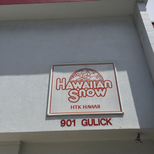 HTK Hawaiian Snow - Kalihi - Palama - Honolulu, HI