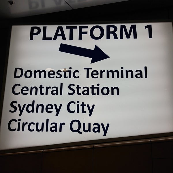 Platform 1 - Mascot, NSW