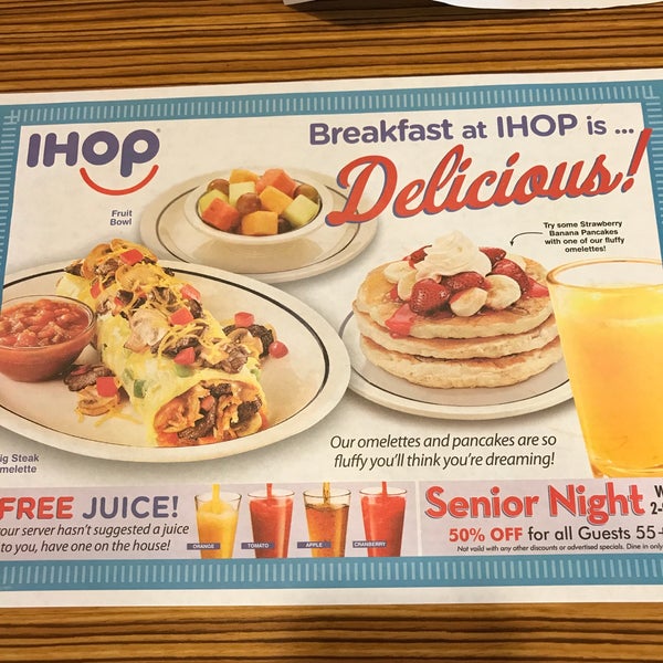Ihop Menu Ph