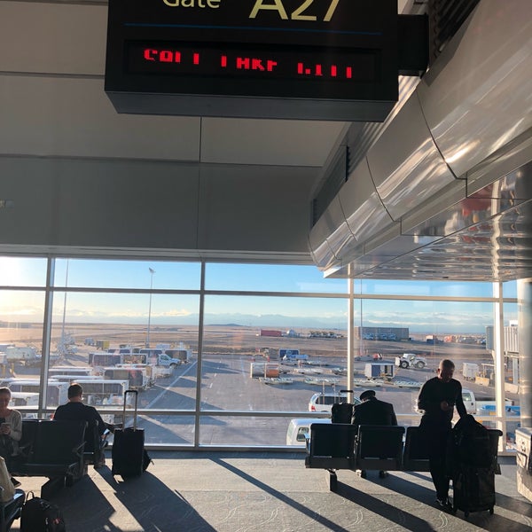 Gate A27 - Airport Gate in Denver International Airport