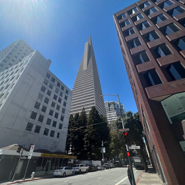 Transamerica Pyramid - Structure in Financial District