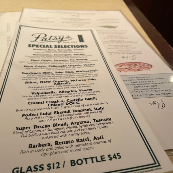 Patsy's Pizzeria - Pizzeria in Upper West Side