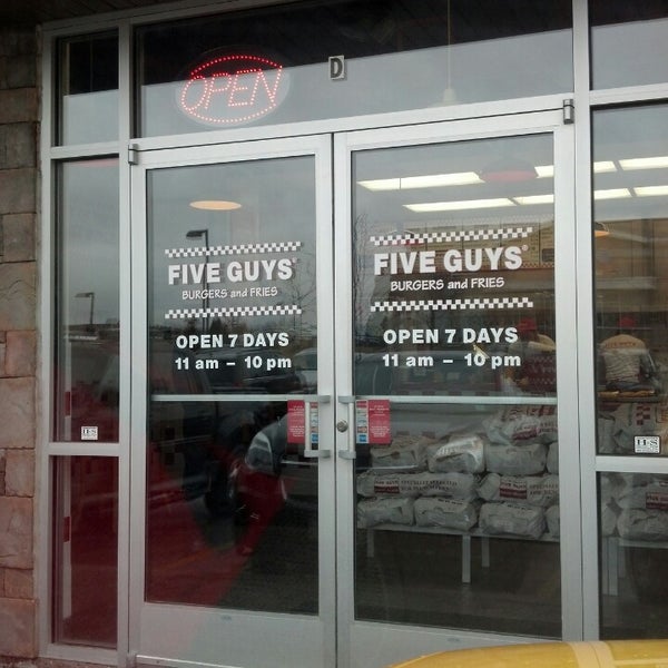 Five Guys (Now Closed) - Burger Joint in Pewaukee
