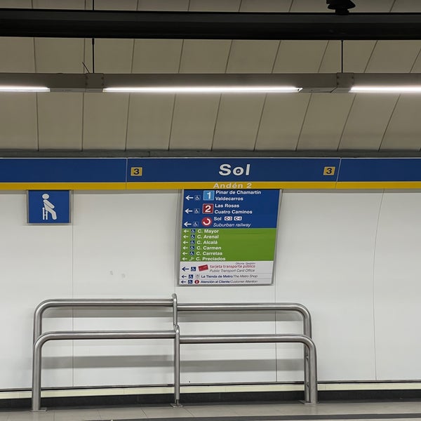 Metro Sol - Metro Station in Madrid