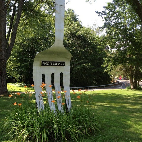 The Fork in the Road - Sculpture Garden