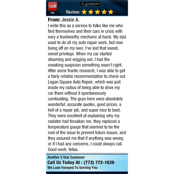 Logan Square Auto Repair - Logan Square - 20 tips from 112 visitors