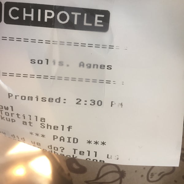 Chipotle Mexican Grill - Financial District - Los Angeles, CA