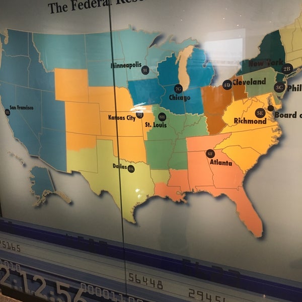 Federal Reserve System Map