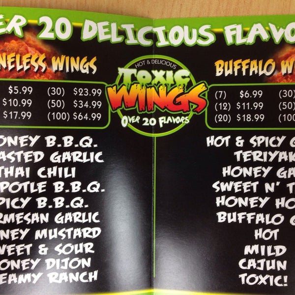 Toxic Wings - 3 tips