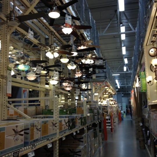 Home Depot Lighting Aisle