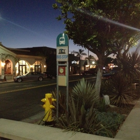 Ocean Express Trolley Stop# 7 Manhattan Beach Pier - Bus Line in ...
