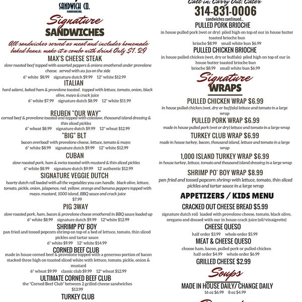 Signature Sandwich Co. - Sandwich Spot