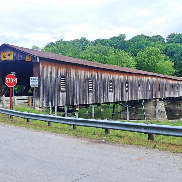 Harpersfield Covered Bridge - Bridge