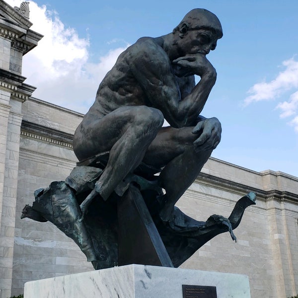 The Thinker by Auguste Rodin - University Circle - 2 tips