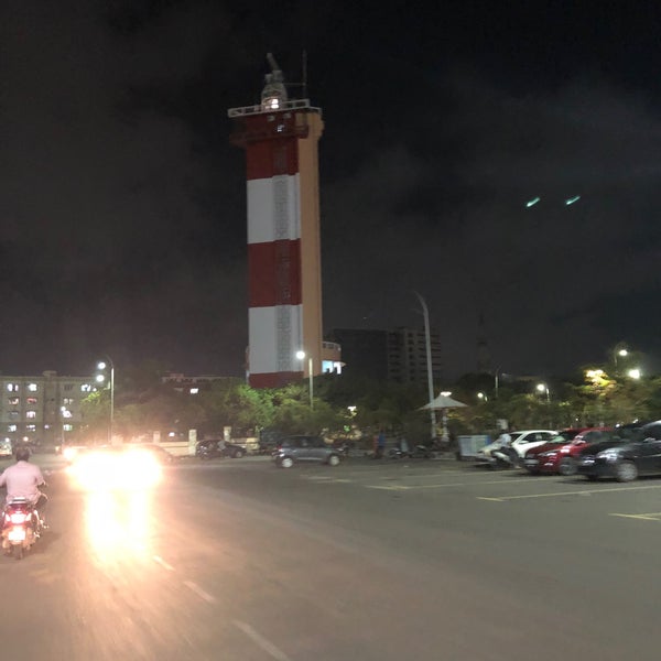Marina Beach Lighthouse