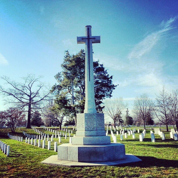Canadian Cross - Monument in Arlington