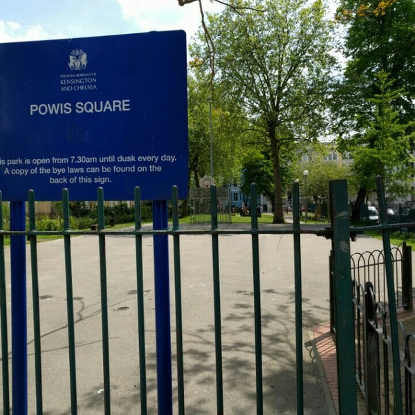 Powis Square - Park in Kensington and Chelsea