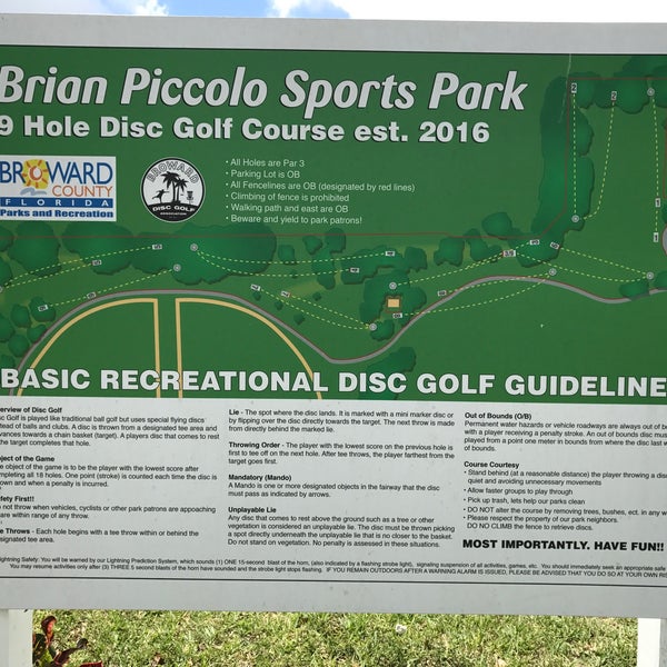 Photos at Brian Piccolo Park - Pembroke Pines, FL
