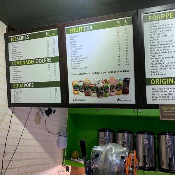 Infinitea - Bubble Tea Shop in Quezon City District 1