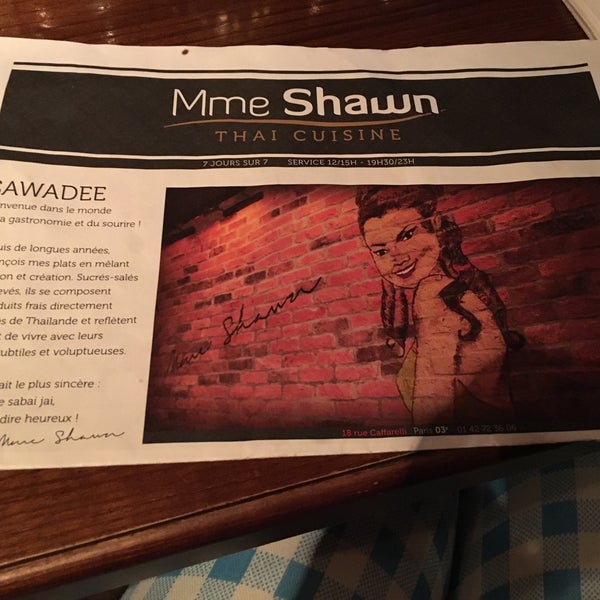 Mme Shawn - Place Vendôme - 28 tips