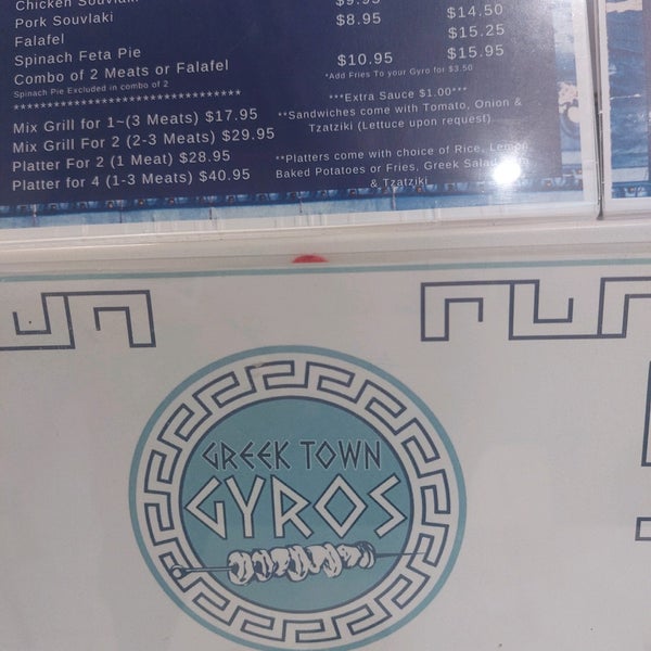 Greek Town Gyros - Greek Restaurant in Rutherford