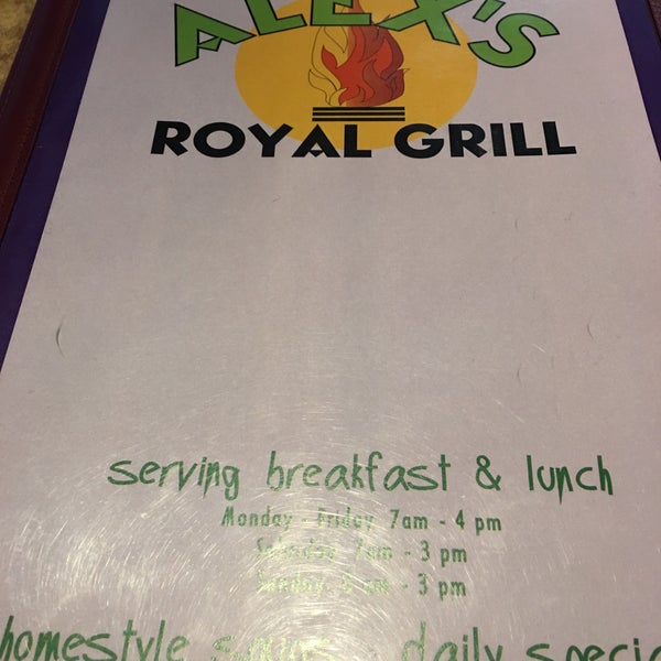 Alex's Royal Grill - Restaurant in Downtown Troy