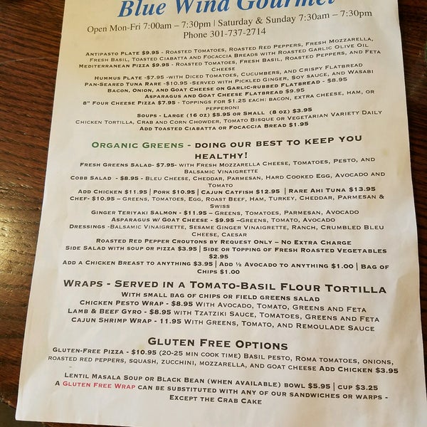 Blue Wind Gourmet - 26 tips