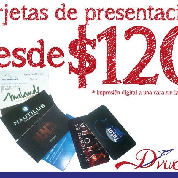 D-vuelta Impresión Digital - Algarín - Ciudad de México, Distrito Federal