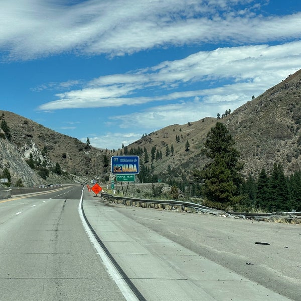 California / Nevada State Line - I-80