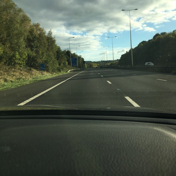 M1 Junction 23 - Road