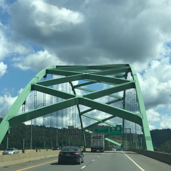 Photos at Ohio/West Virginia State Line - Border Crossing in Wheeling