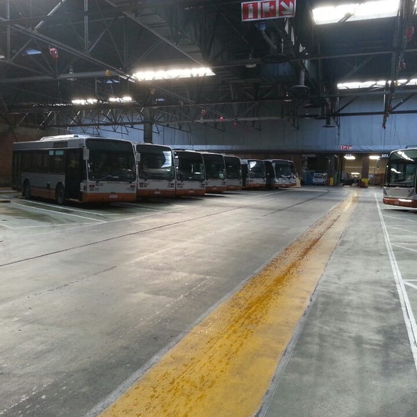 Dépôt / Stelplaats Delta (MIVB / STIB) - Structure