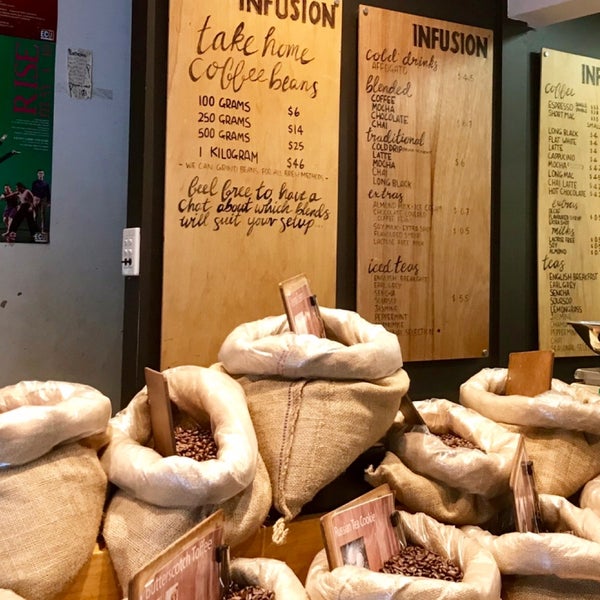 Infusion Coffee & Tea - Perth CBD - Shop 13 Plaza Arcade