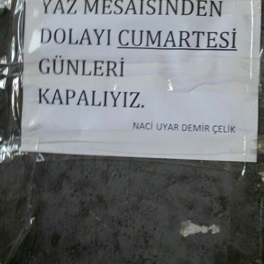 Naci Uyar Demir Çelik