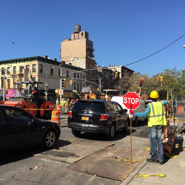 MTA Bus - Allen St & Grand St (M15/M15-SBS) - Bus Stop in Lower East Side