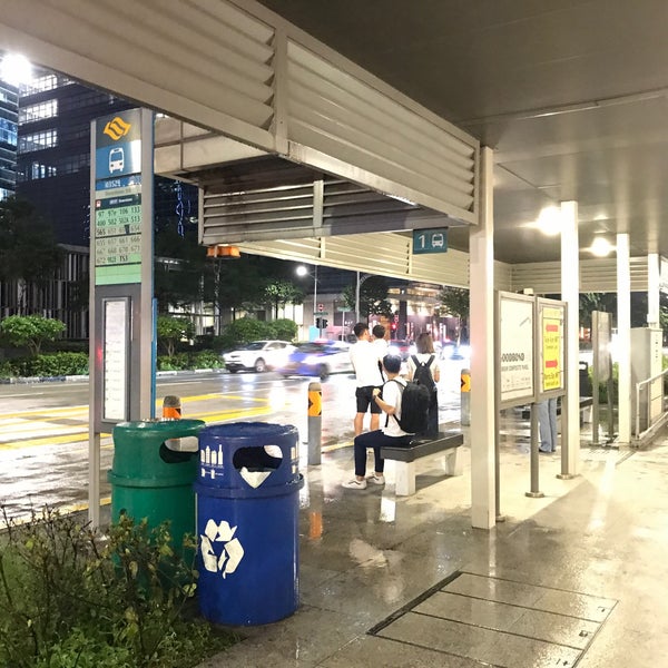 Bus Stop 03529 (Downtown Station) - Financial District - B01 Central ...