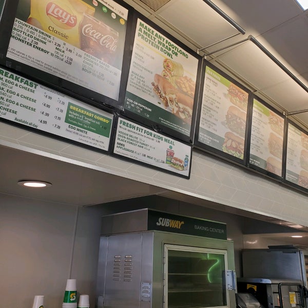 Subway Menu Board