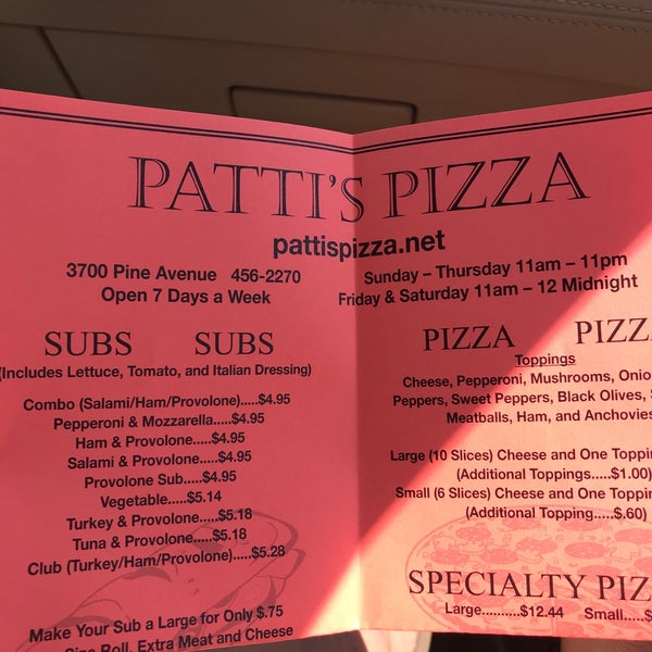 Patti's Pizza (East Side) - Pizzeria in Erie