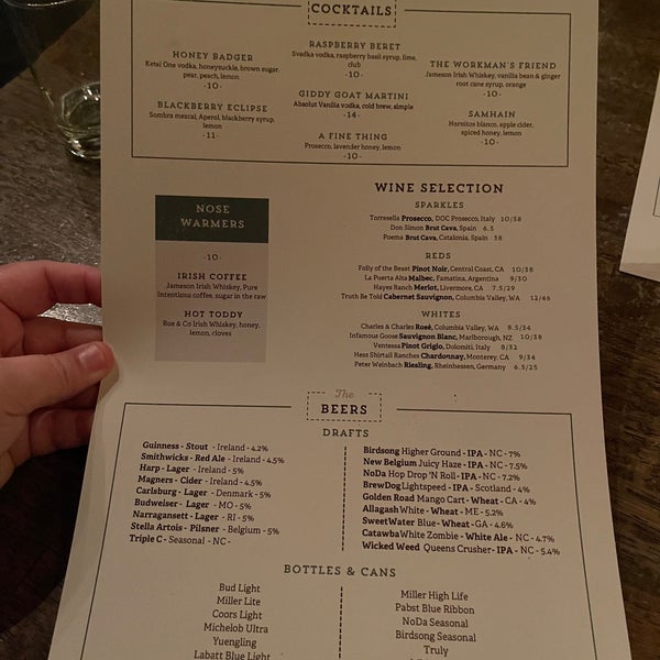 The Workman's Friend - Irish Pub in Charlotte