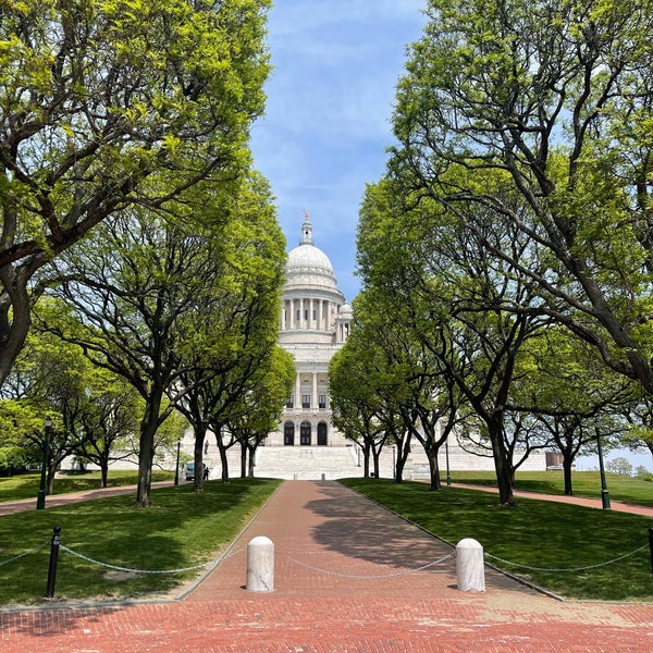 Rhode Island State House - Capitol Building in Downtown Providence