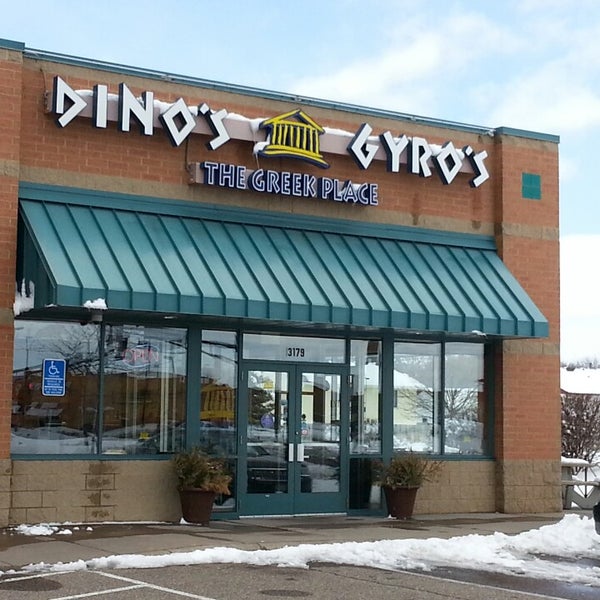 Dino's Gyros: The Greek Place - Greek Restaurant in Coon Rapids