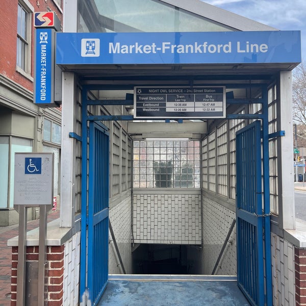 SEPTA MFL 2nd Street Station - Center City East - 7 tips