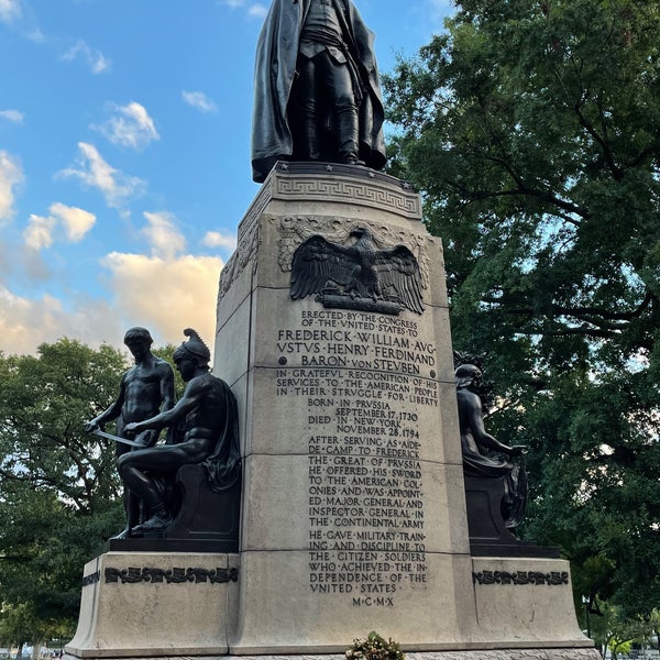 Photos at Friedrich Wilhelm von Steuben Statue - Outdoor Sculpture in ...