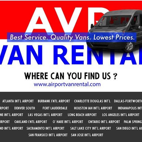 AVR Airport Van Rental - West Los Angeles - 2 tips from 168 visitors